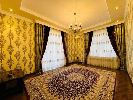 Продается Шикарный Евро Дом 10 сот, 8 ком. Ракатбоши, Гостиница Россия