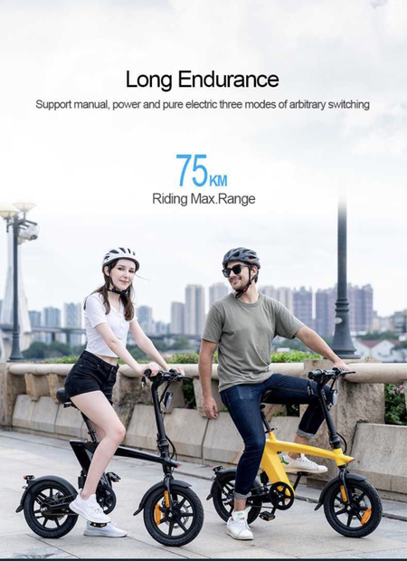 Электровелосипед Xiaibike H1 400вт 48 мач склодной горный велосипед