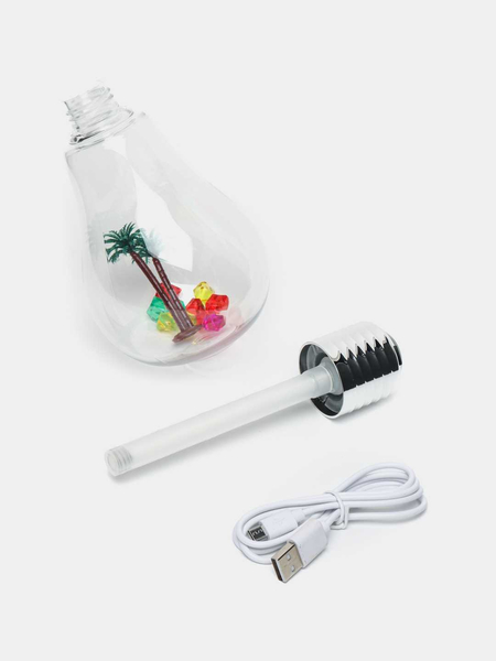 Bulb Humidifier / Увлажнитель воздуха 400 мл с лампочкой