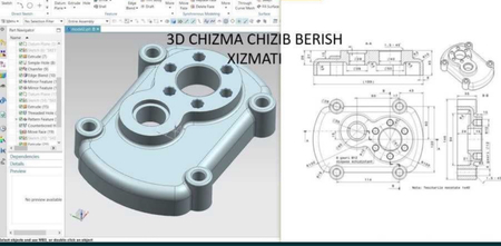 3D madellashtirish xizmati