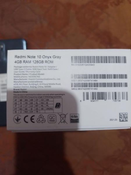 Redmi Note 10 satiladi