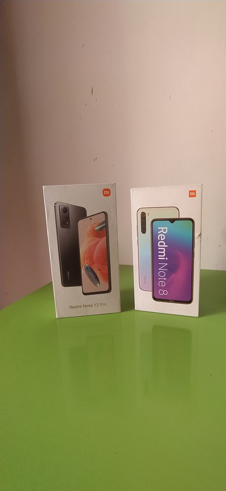 Redmi note 12 pro va note 8