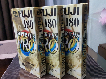 Новые видеокассеты FUJI SuperVHS  топ в линейке ! Цена за штуку!