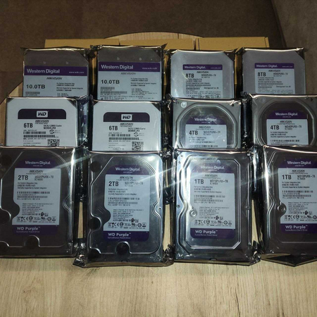 Жесткий диск WD Purple для систем наблюдения 6тб,
