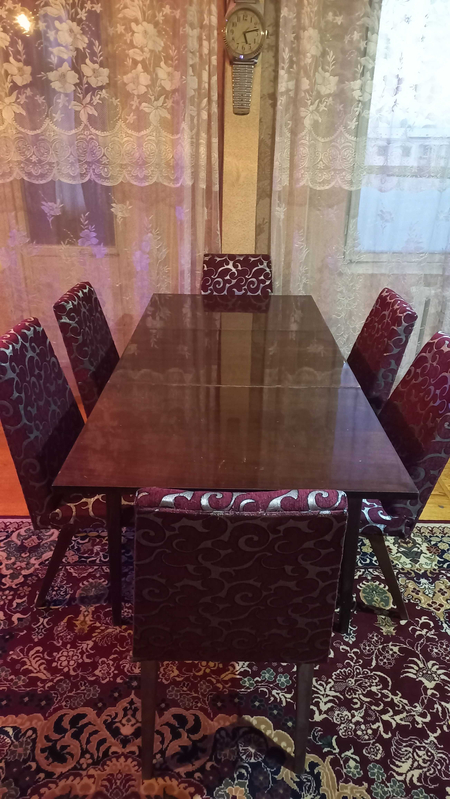 Стол + 6 СТУЛЬЕВ
