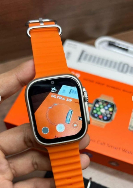 Smart watch Ultra S9 simkartali kamerali Умные смарт часы с симкартой.