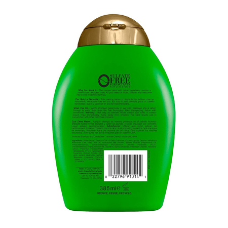 OGX Hydrating + Tea Tree Mint Shampoo, питательный и бодрящий шампунь