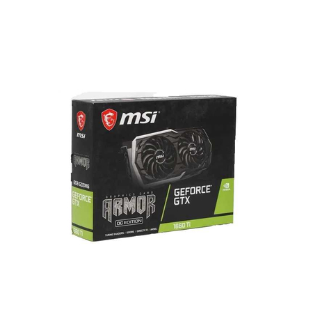 ! Видеокарта VGA MSI GTX 1660Ti-ARMOR 6GB цена с НДС