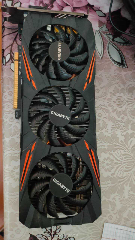 Видеокарта Gigabyte GTX 1070 8 GB G1 Gaming, Б/У