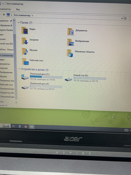 notebook acer aspire amd a4