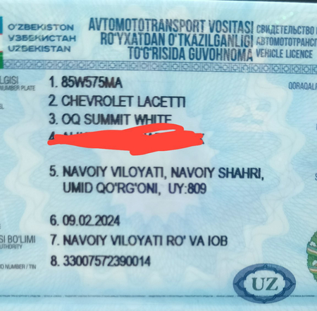Gentra SOTILADI 1-pozitsiya zavod gaz