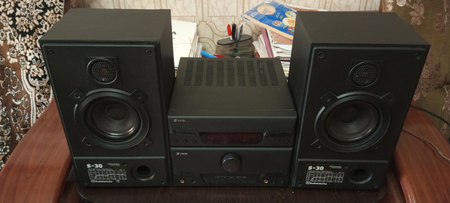Продам колонки S30 с усилителем Inkel