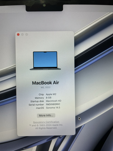 MacBook Air M2 ideal