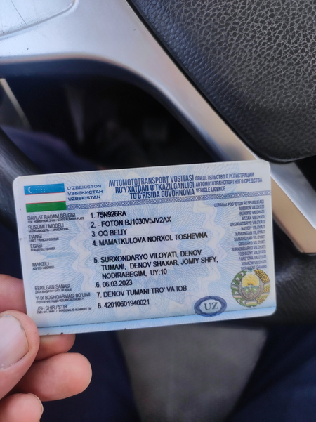 Foton forland yili 2020sastaniya