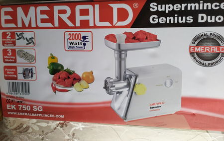 Мясорубка доставка EMERALD 2000 watt с реверсом