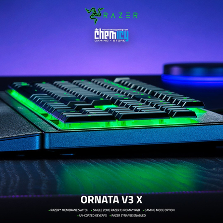 Топ!Razer Ornata V3 X Мембраная Игровая Клавиатура (LED Подсветка)