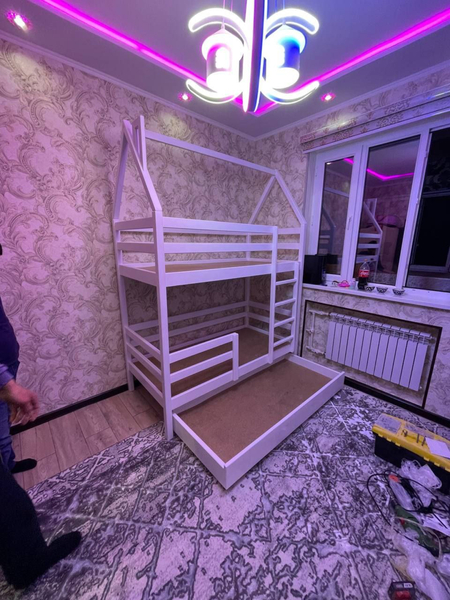 Кровать двухэтажный акция 24/7 доставку с установкой бесплатно kravat