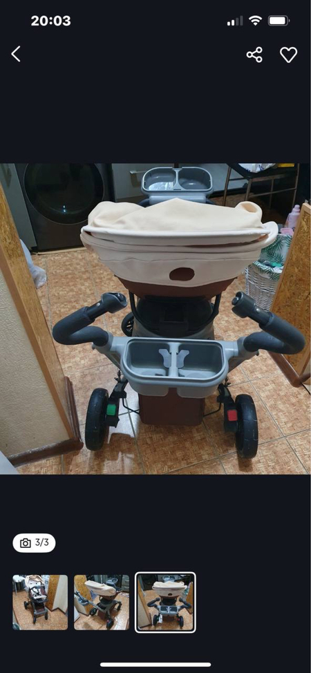 Коляска Orbit Baby 3в1 люлька автокресло и сиденье