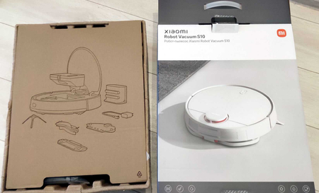 Робот-пылесос Xiaomi Mi Robot Vacuum S10 белый