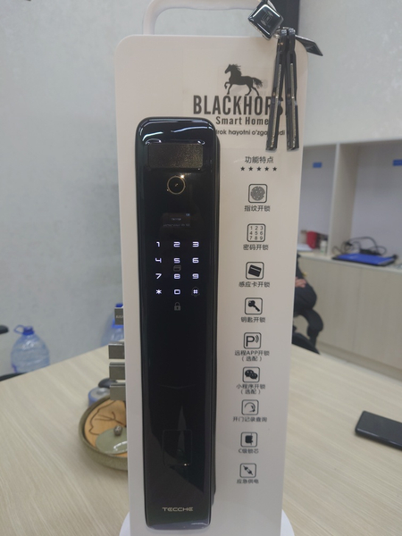 aqlli qulflar smart lock temir yog\\\'och oynali eshiklar uchun