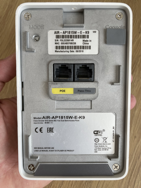 Точка доступа CISCO AIRONET 1815W AIR-AP1815W-E-K9
