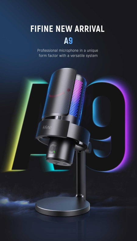 Встречайте лучший микрофон Fifine A9 Ampligame