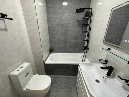 Новостройка 54 м² в ЖК PARKENT AVENUE 2/4/9 дизайнерский ремонт
