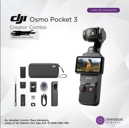 Gimbal camera Dji Osmo pokcet 3 kamera gimbal creator