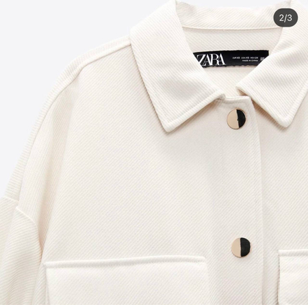 Zara новый сюртук