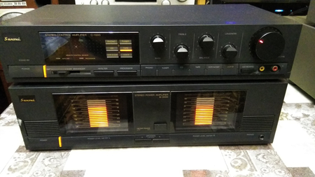 Усилитель Sansui c-1000/b-3000