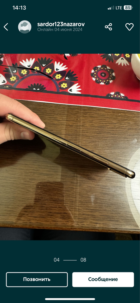 Iphone xs max ideal aybi yo ochilmaga ponli radnoy 81% yomkist