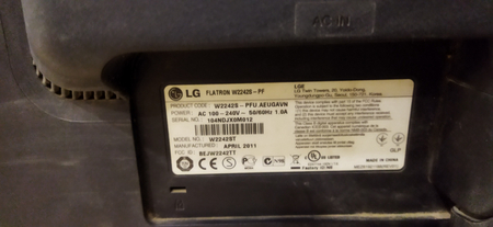 Monitor LG 22 sotiladi