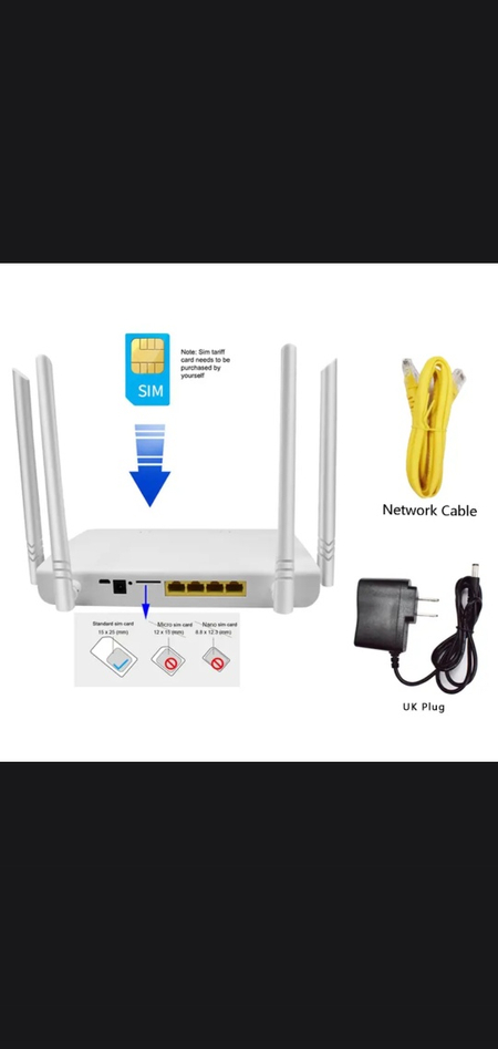 Wifi 4g LTE router