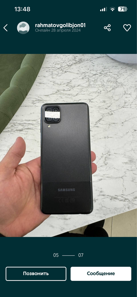 Samsung A12 sotiladi