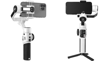 Стабилизатор Zhiyun Smooth 5s combo, мобилография стабилизатор, видео