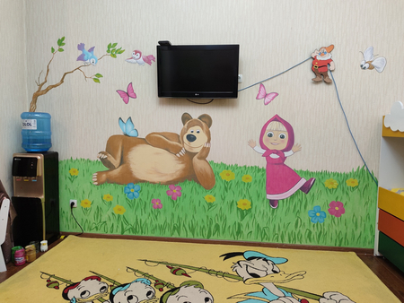 Kartinalar, devoriy suratlar chizamiz