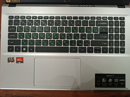ACER aspier 3 15 Ryzen 7 16/512