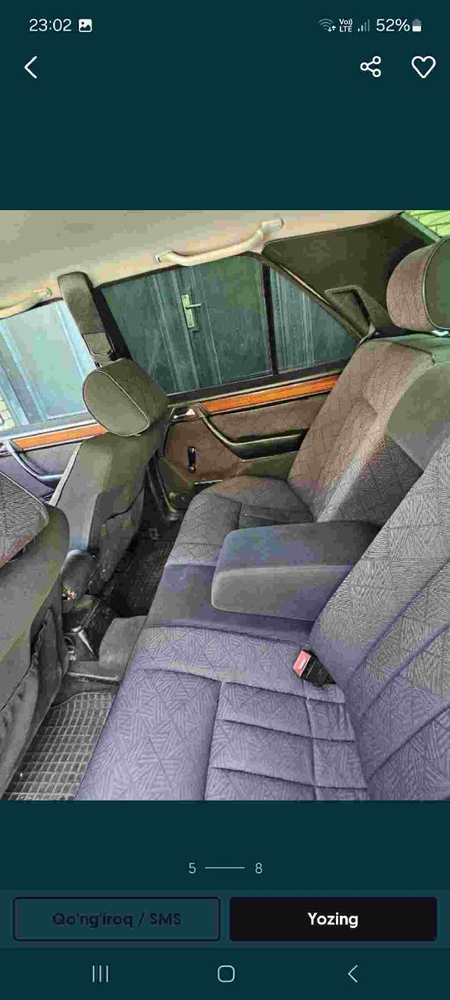 Mercedes Benz w124 sotiladi