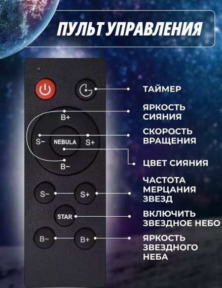 Ночник космонавт проектор звёздного неба