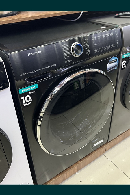 Стиральная машина Hisense 10/6 kg + сушка Hisense 10/6 кг