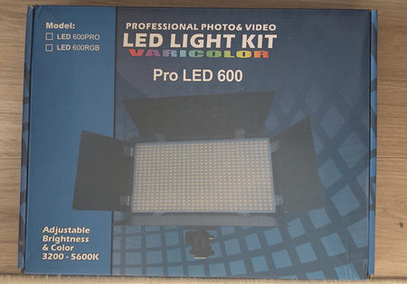 Pro LED 600 | Mobilograflar uchun lampa