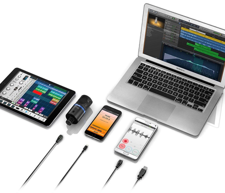 Микрофон студийный цифровой iRig Mic Studio IK MULTIMEDIA