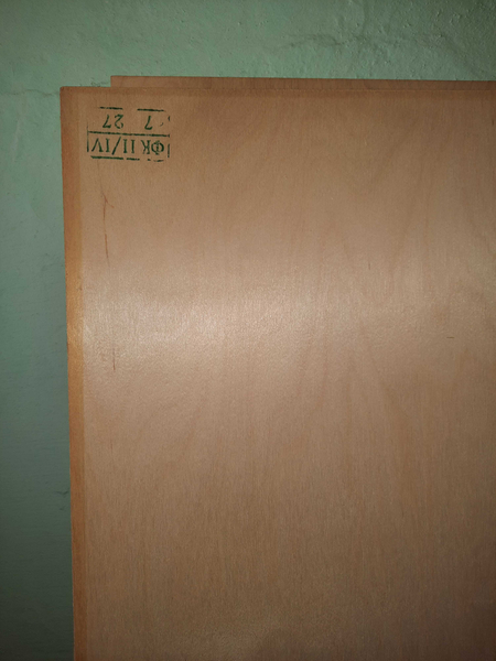 Тахта ФАНЕР 152.5 х 152.5 х 0.4 см