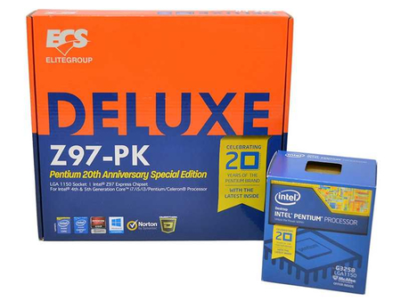 Продам мощный комплект ТОПОВАЯ ECS DELUXE Z97 проц I5 4570 озу12g DDR3