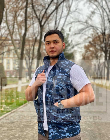 Спецодежда для рабочих жилетка камуфляжная