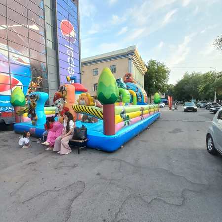Надувной батут 12 х 6