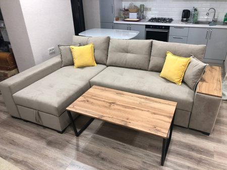 Угловой диван от Woodline. Диван в Ташкенте. Уголок кровать. Мебель