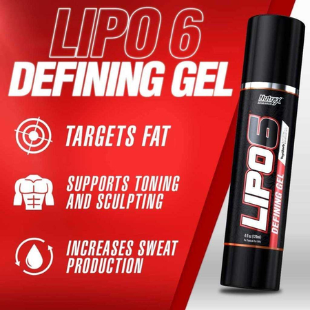 Жиросжигающий гель для проблемных зон Nutrex Lipo-6 Defining Gel