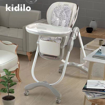 Стульчик для кормления Kidilo- удобство и комфорт в каждой детали.