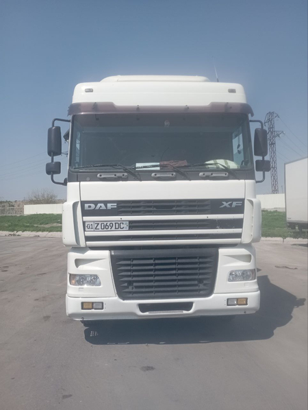 Продаётся тягач с прицепом daf xf96 evro 3
